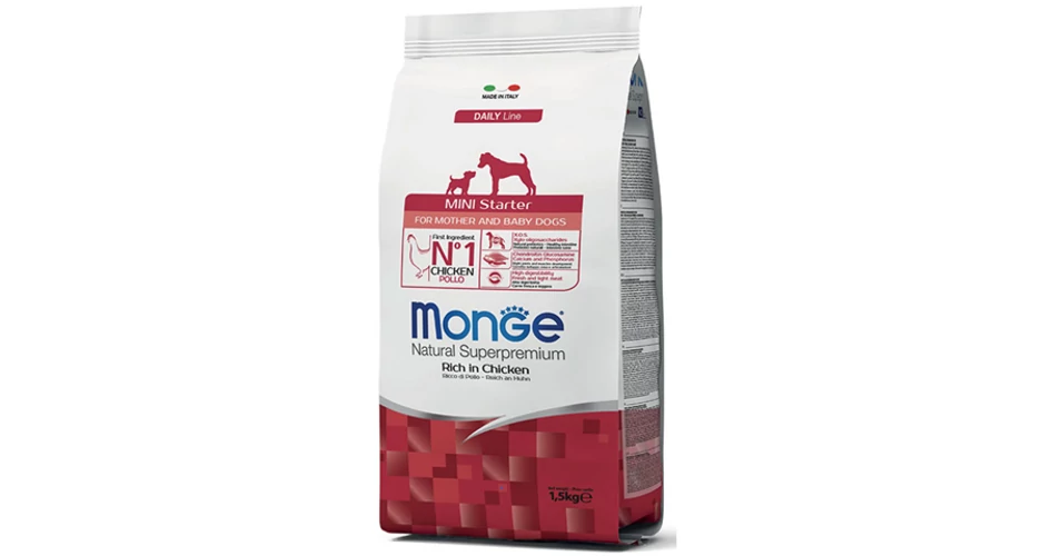 Monge Dog Mini Starter 1,5kg, 15kg - Állateledel és felszerelés webshop ...